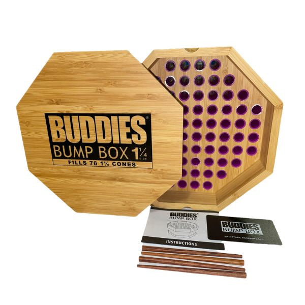 Buddies Bump Box Bamboo 1&1/4 — Grow Guru