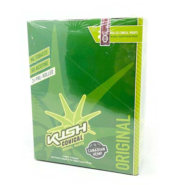KUSH Conical Wrap Original (Box of 15x2) — Grow Guru