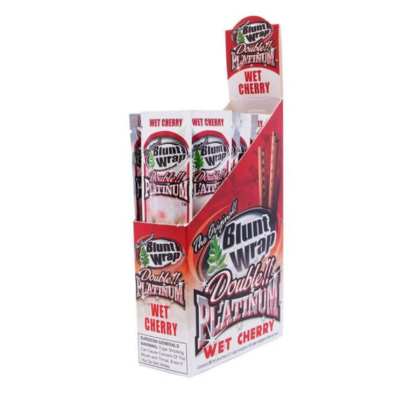 Platinum Blunt Wrap Wet Cherry (Box of 25x2) — Grow Guru