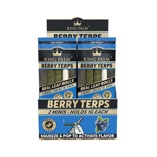 King Palm Mini Cones - Berry Terps (Box 20x2) — Grow Guru