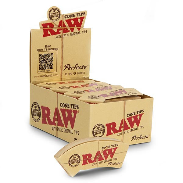 RAW Cone Tips Perfecto (Box of 24) — Grow Guru