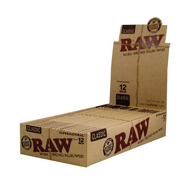 RAW 12 Inch Rolling Paper (Box of 20) — Grow Guru