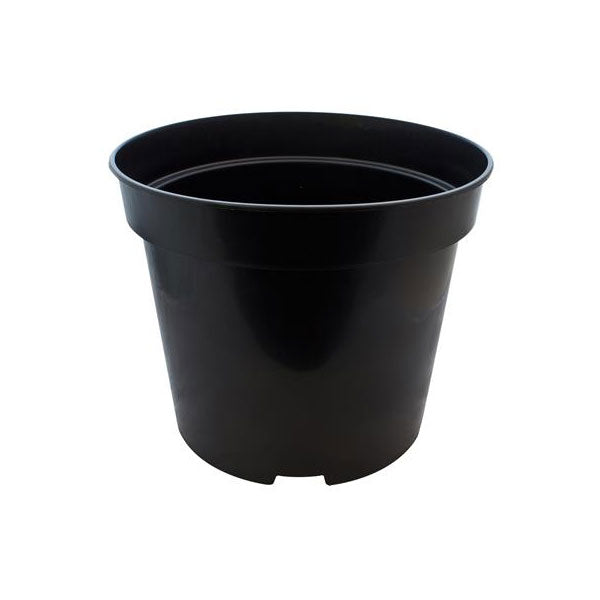 Round Black 20L Pot — Grow Guru